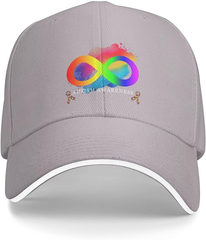 Autism Awareness Infinity Symbol Baseball Cap - Walmart.com