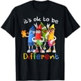 Autism Awareness It'S Ok To Be Different Autistic Be Unique T-Shirt ...