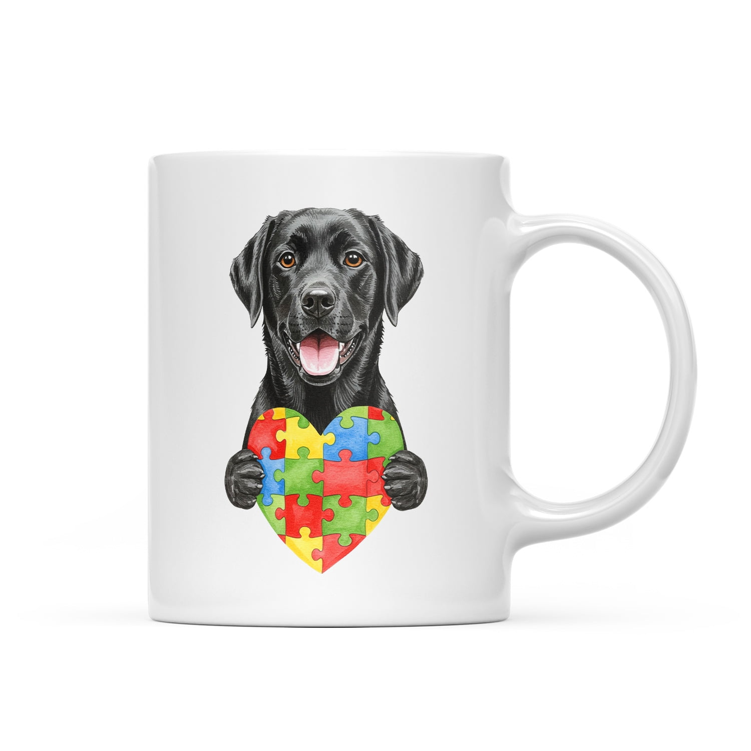 Autism Awareness Labrador Retriever Accept Understand Love Mug Lab Dog ...