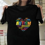 Autism Awareness Love Heart With Autism Neurodiversity Support H10912 T ...