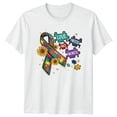 Autism Awareness Love Needs No Words Ribbon T-Shirt All Size S-5XL ...