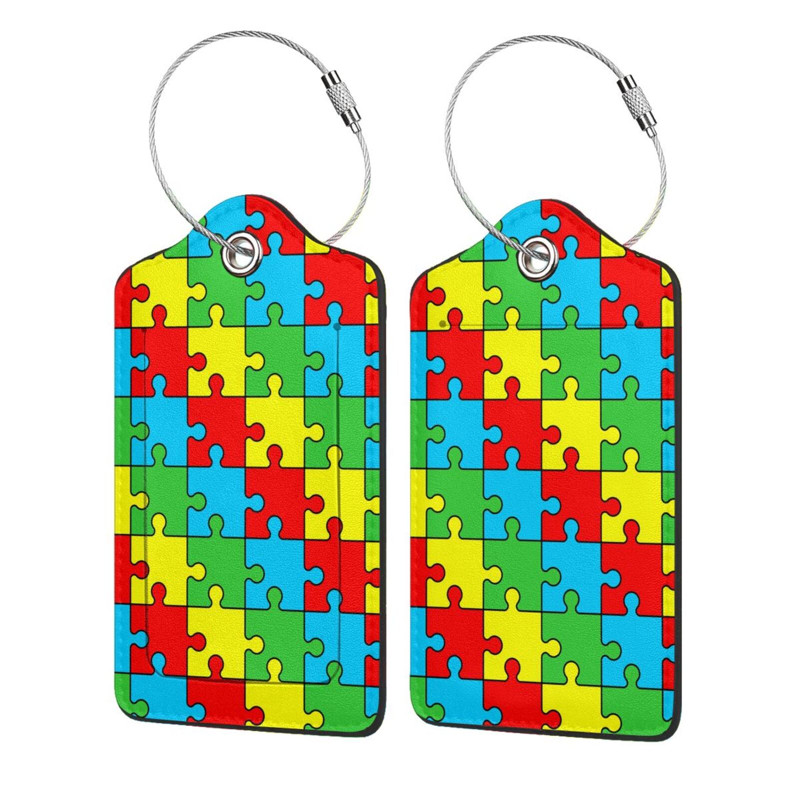 Autism Awareness Luggage Tags for Suitcase Tags Identifiers with ...
