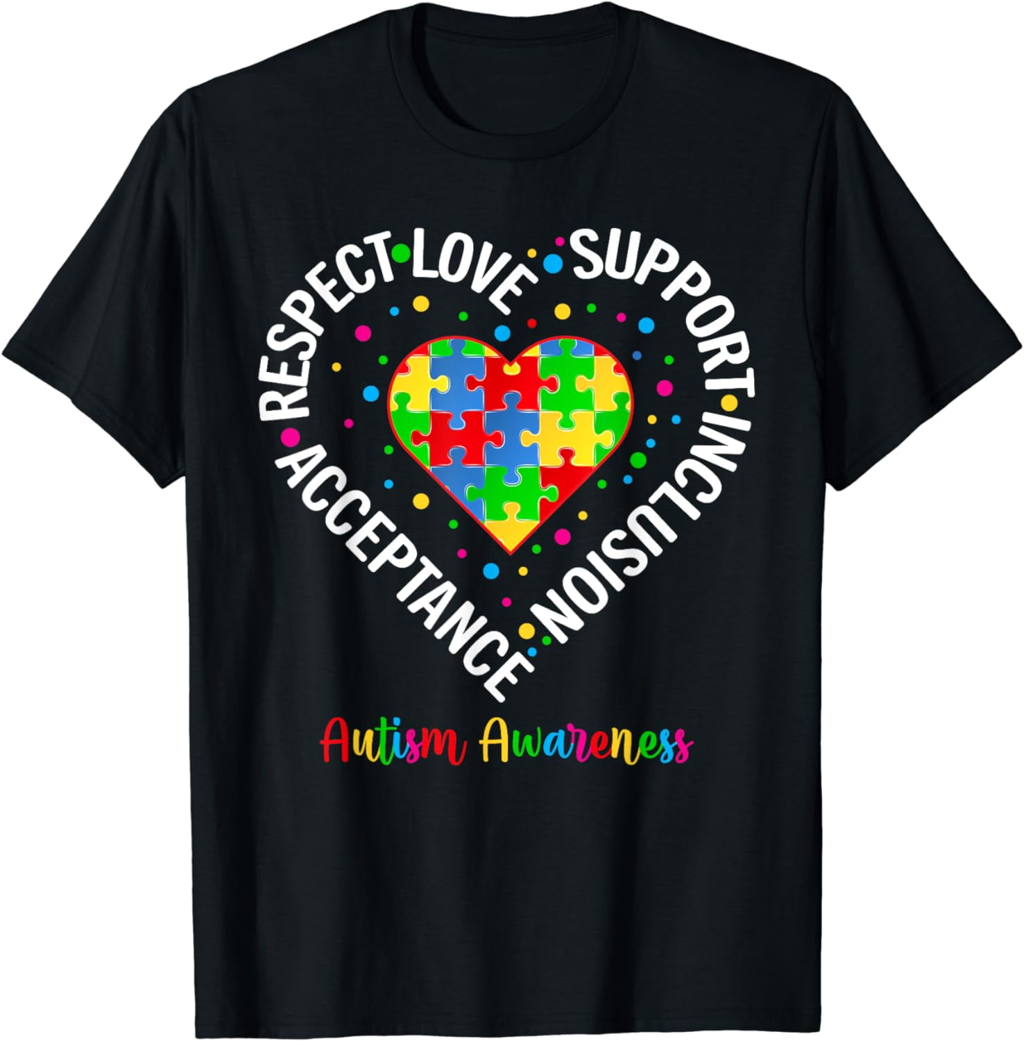 Autism Awareness Men Women Autistic Support Autism T-Shirt - Walmart.com