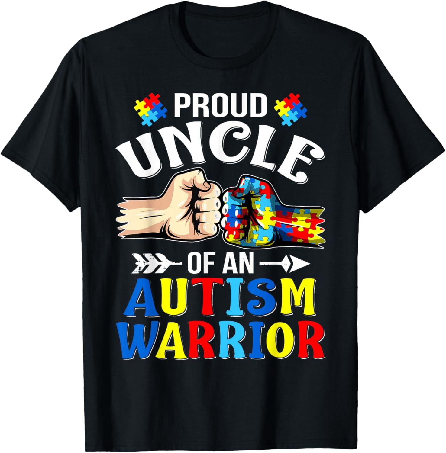Autism Awareness Men’s T-Shirt – Support Autism Awareness Graphic Tee ...