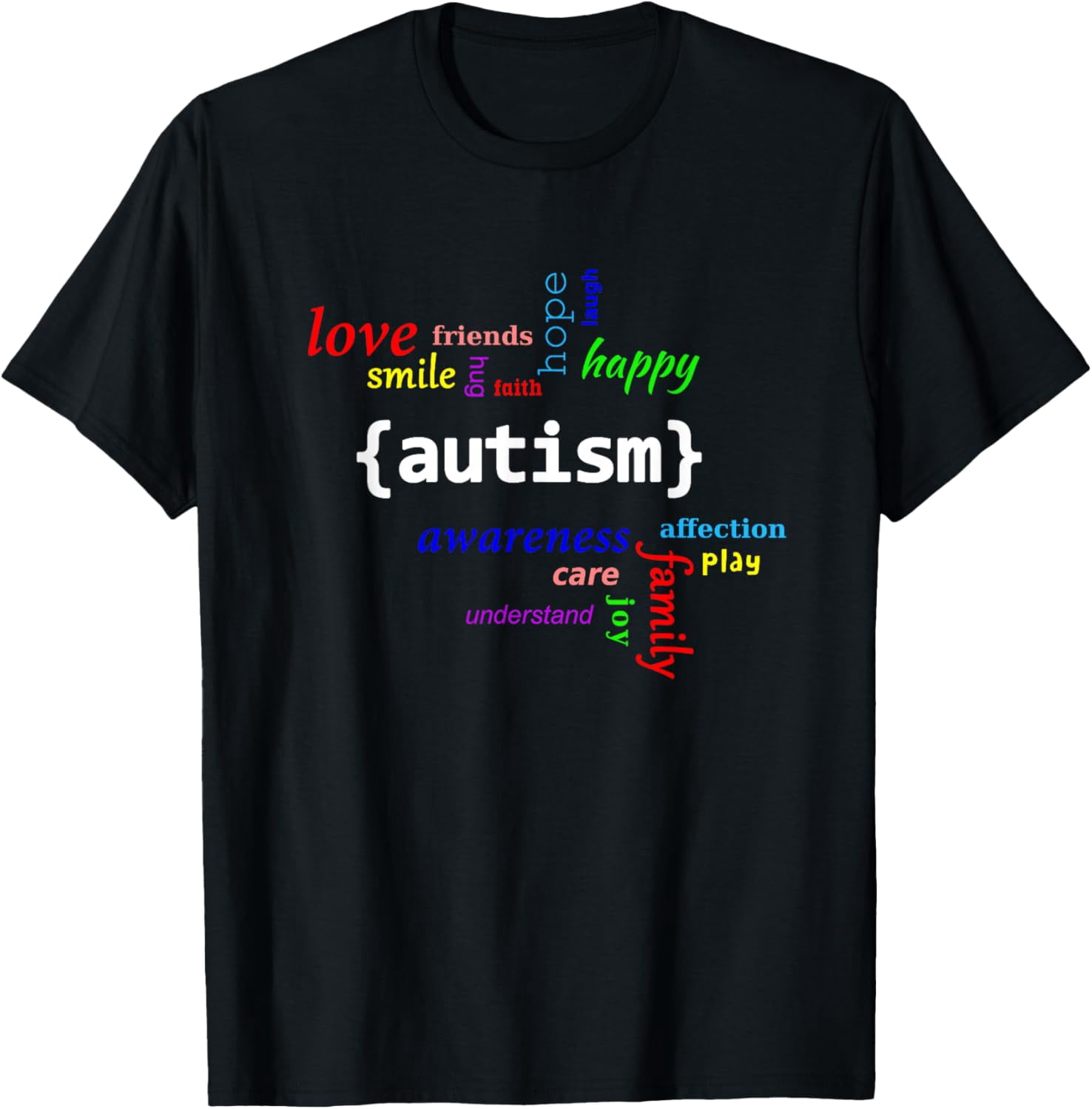 Autism Awareness Men’s T-Shirt – Support Autism Awareness Graphic Tee ...