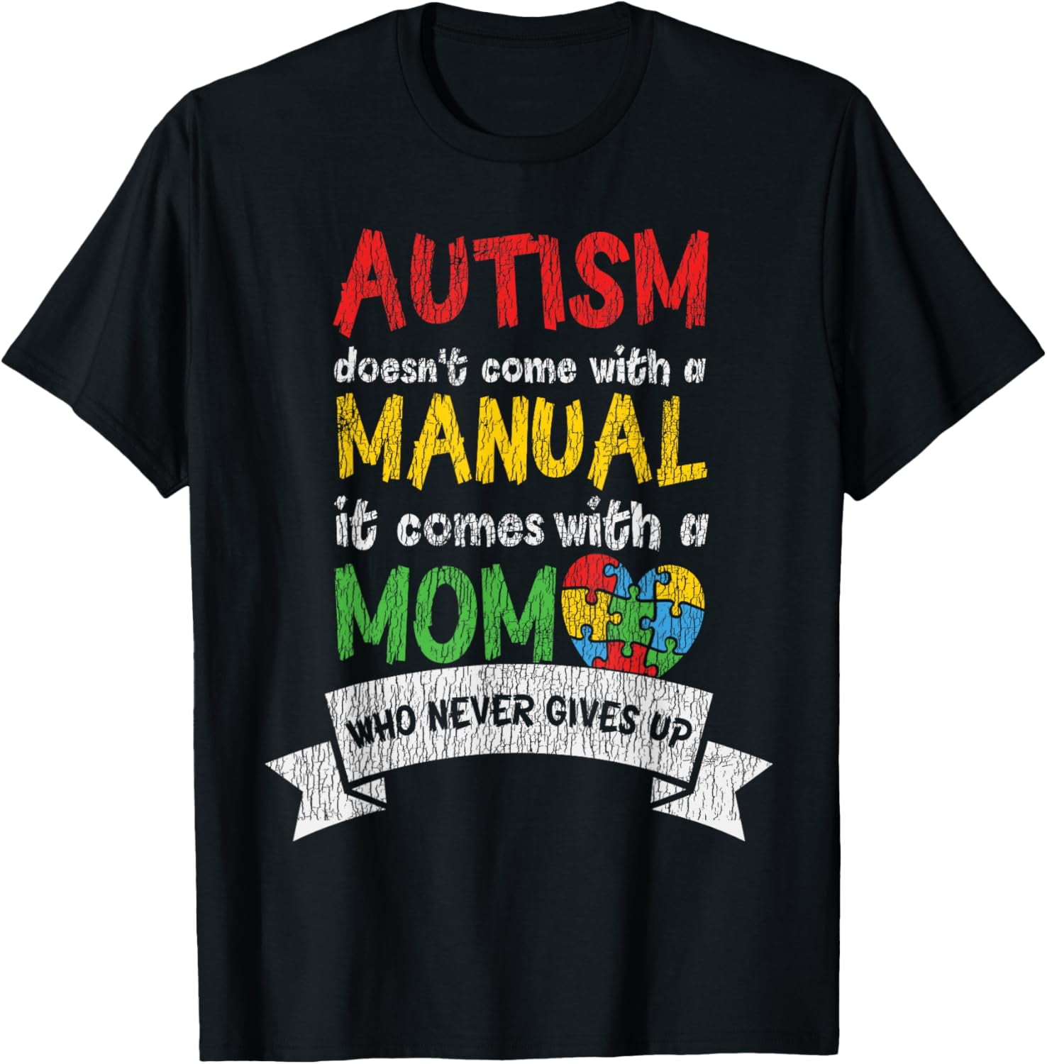 Autism Awareness Mom Mother Autistic Awareness Mom T T Shirt