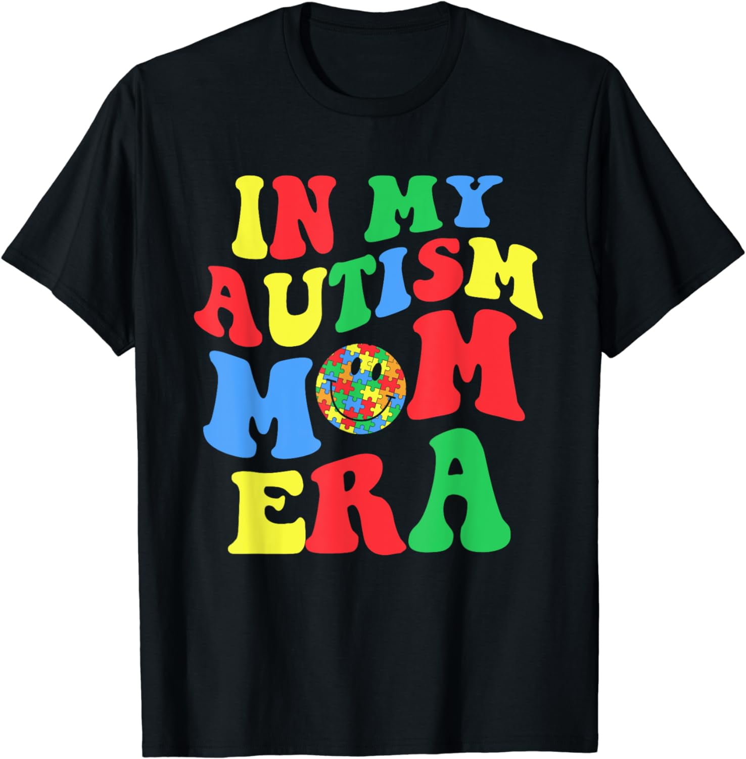 Autism Awareness Mom Women Parents Autistic Kids Awareness T-Shirt ...