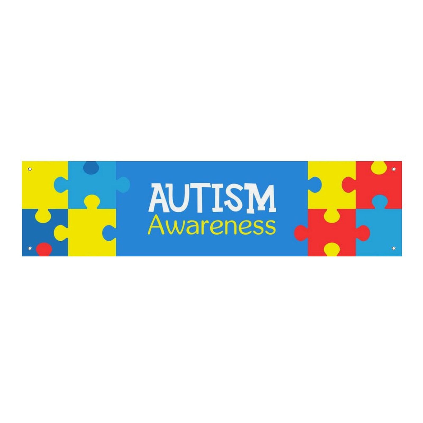 Autism Awareness Month Banners Flag Hanging Backdrop Sign Wall ...