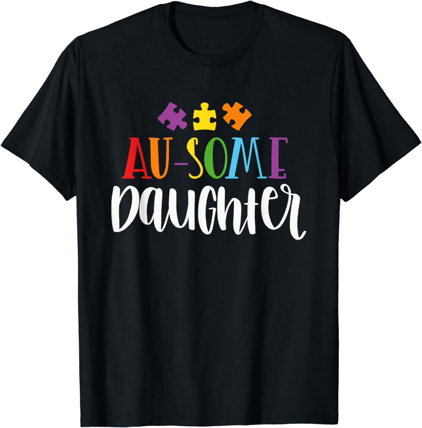 Autism Awareness Month Be Kind Spectrum Jigsaw Puzzle Kids T-Shirt ...