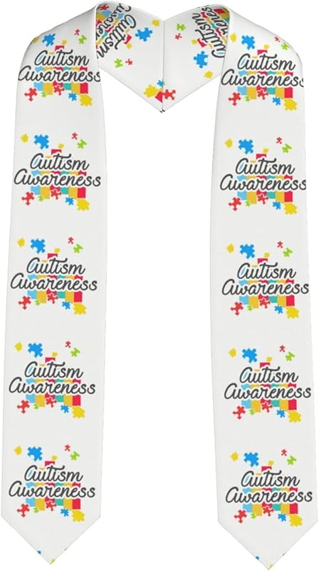 Autism Awareness Month Class Of Graduation Shawl Stole Scarf For Unisex ...
