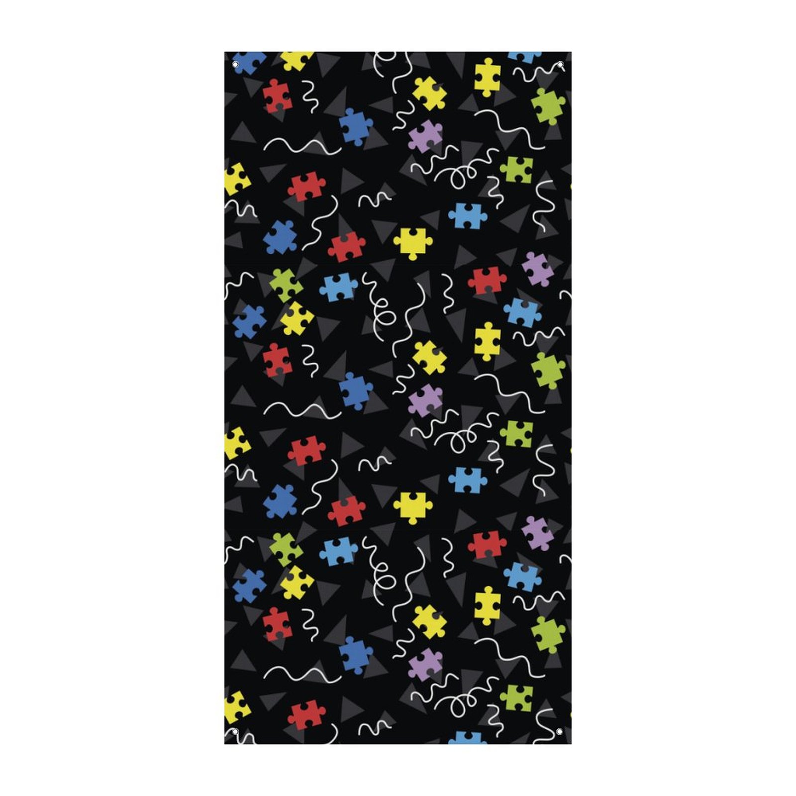 Autism Awareness Month Door Cover Banners Flag Hanging Backdrop Sign ...