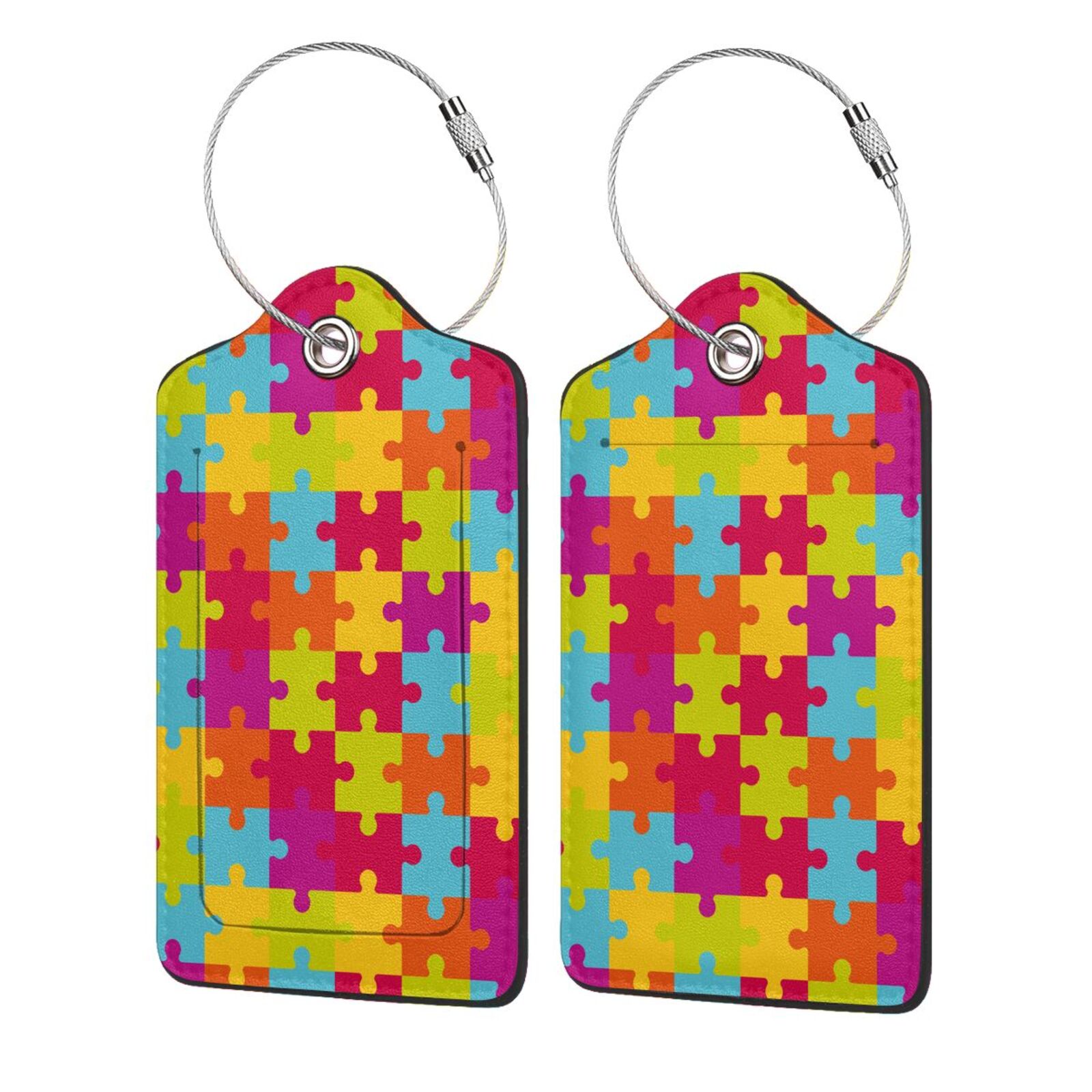 Autism Awareness Month Luggage Tags for Suitcase Tags Identifiers with ...