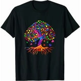 Autism Awareness Month Puzzle Tree Of Our Life Asd Unisex S-5XL T-Shirt ...