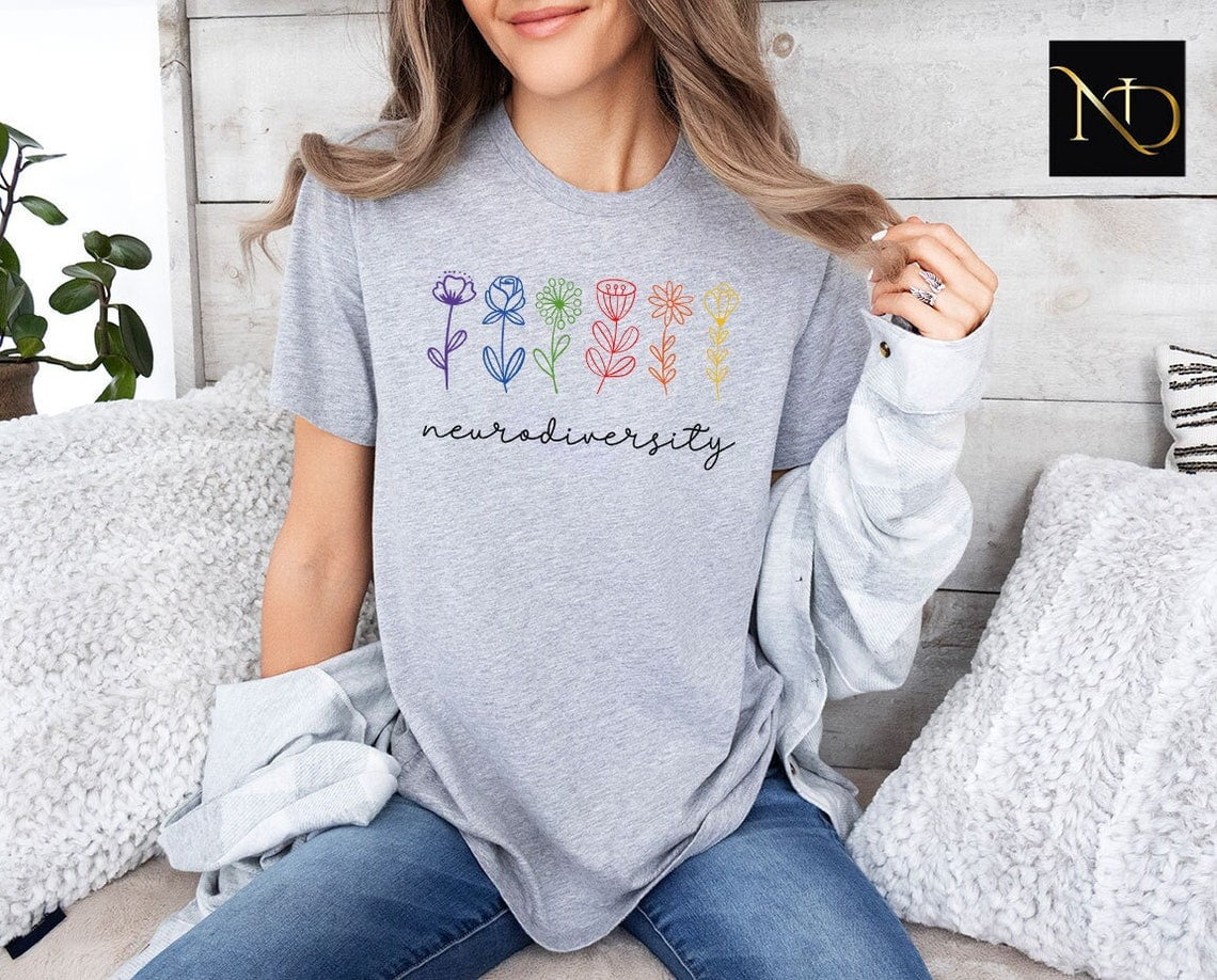 Autism Awareness Month Shirts, Neurodiversity Shirt, Autism Mom Gifts ...