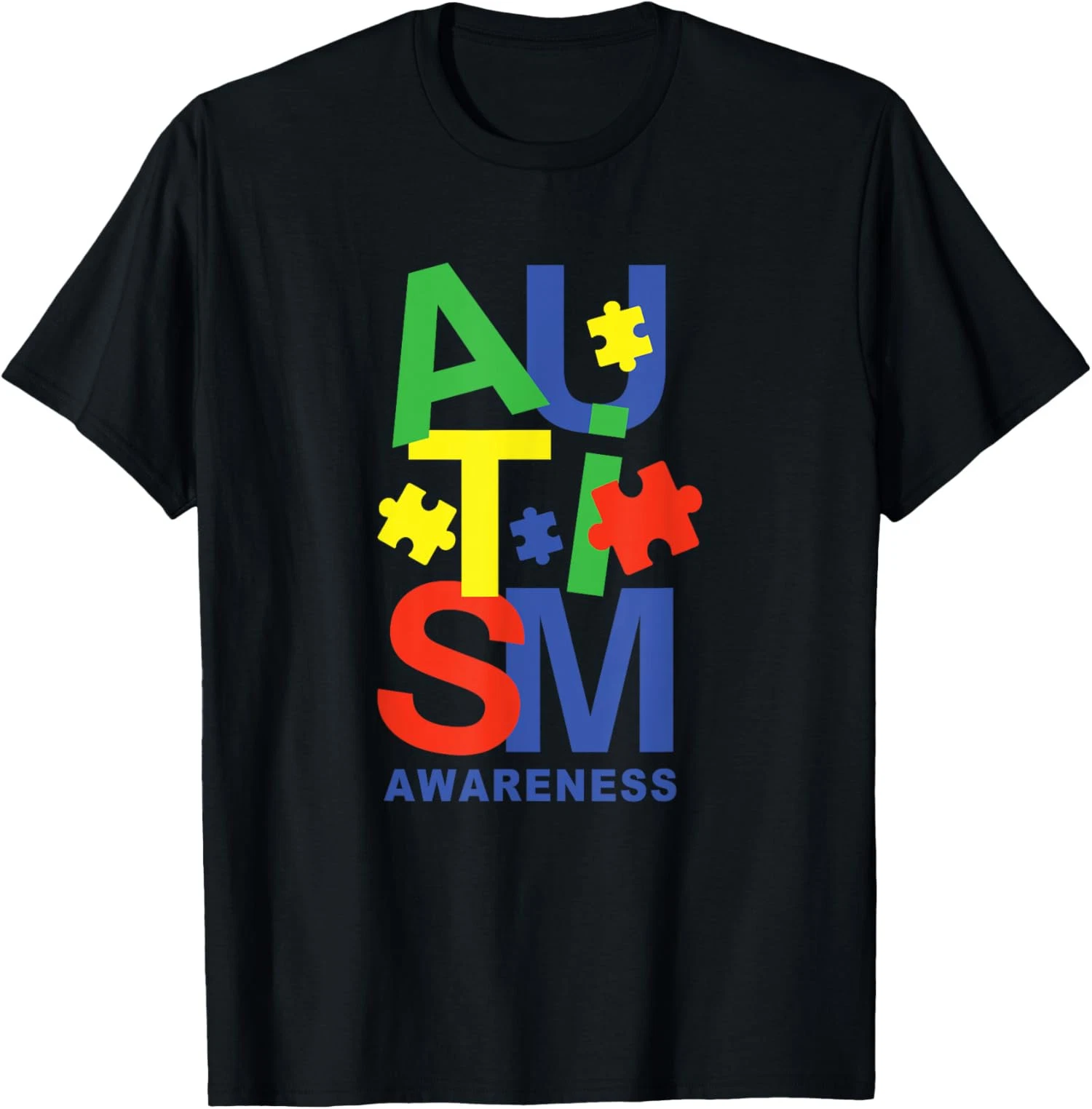 Autism Awareness Month With A Puzzle Piece Cool Colors And New H12127 ...