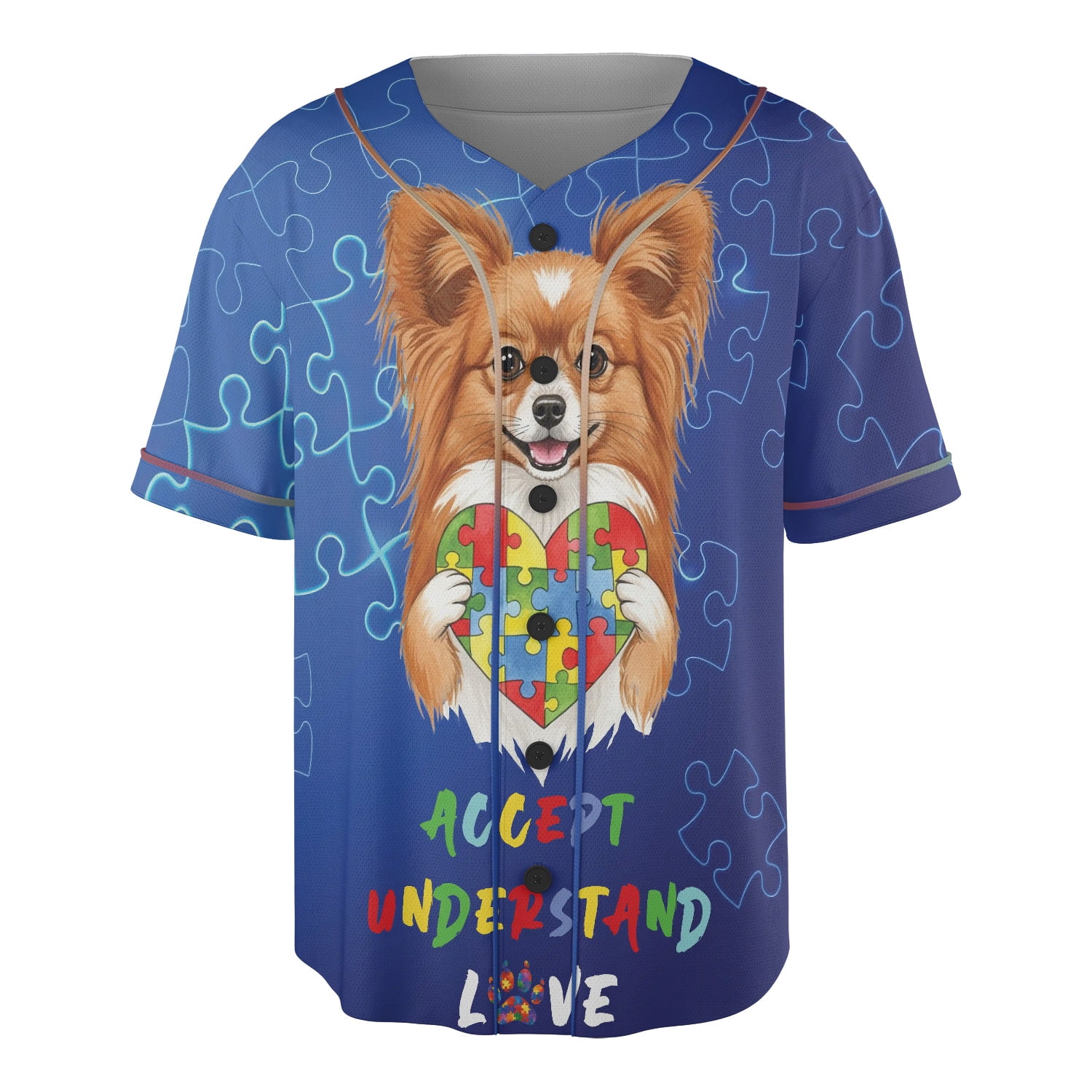 Autism Awareness Papillon Accept Understand Love All Over Print 3D ...