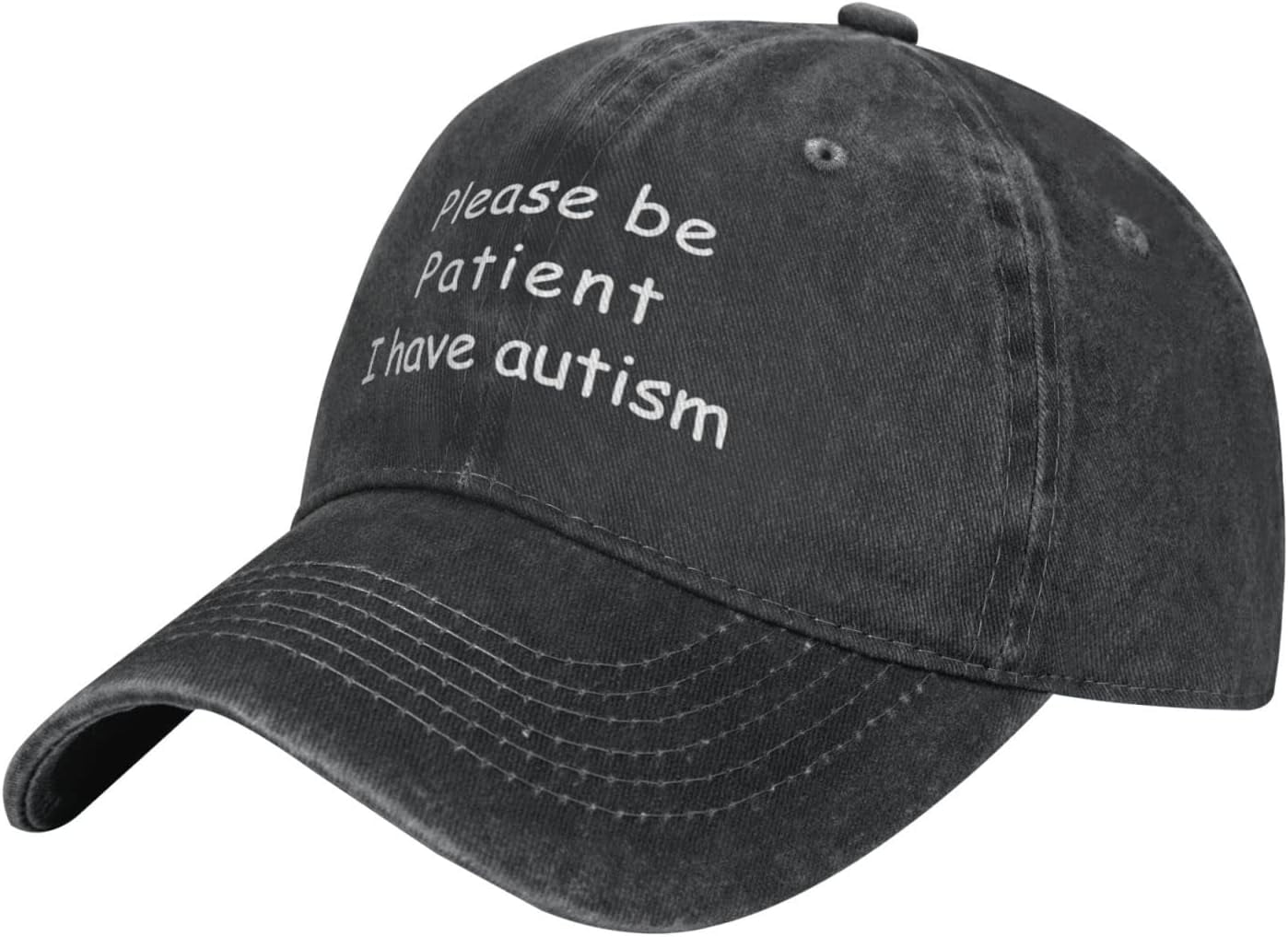 Autism Awareness Please Be Patient with Me I Have Autism Cowboy hat Men ...