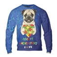 Autism Awareness Pug Accept Understand Love All Over Print 3D ...