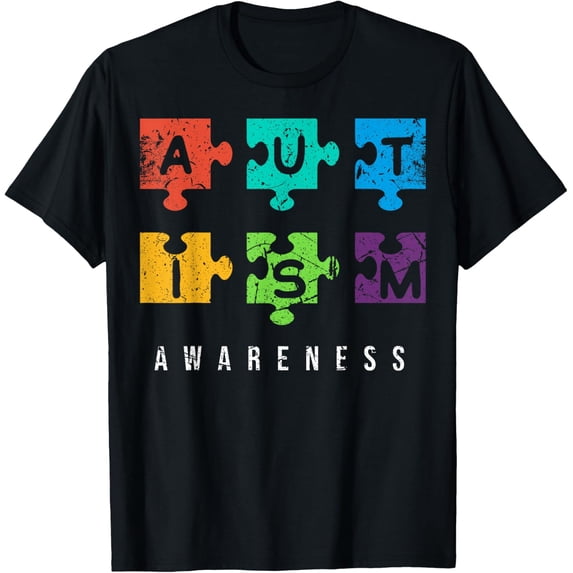Autism Awareness Puzzle Design For Acceptance Support T-Shirt - Walmart.com