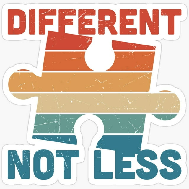 Autism Awareness Puzzle Ribbon Quote Spectrum Disorder Autistic Man ...