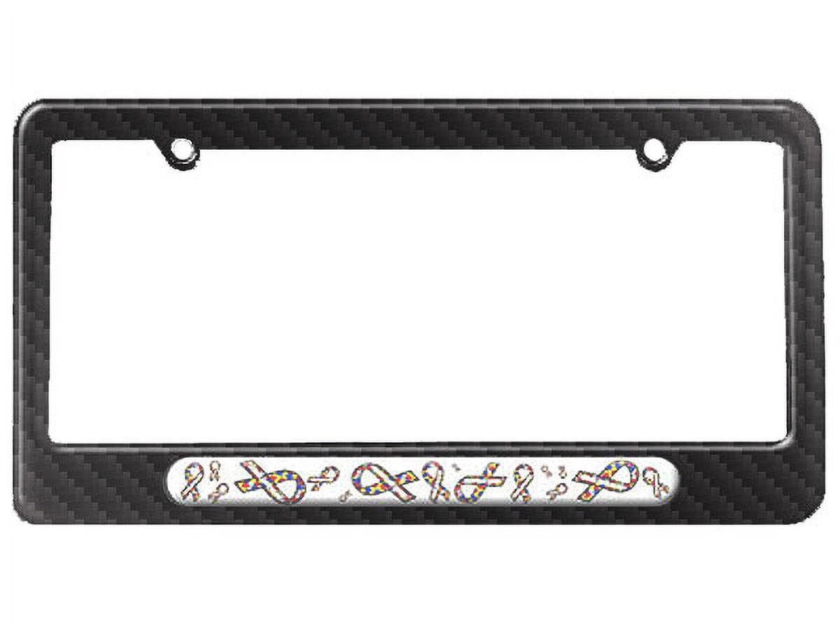 Autism Awareness Ribbons License Plate Frame - Walmart.com