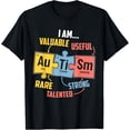 Autism Awareness Science Teacher Elements Periodic Table Men T-Shirt ...