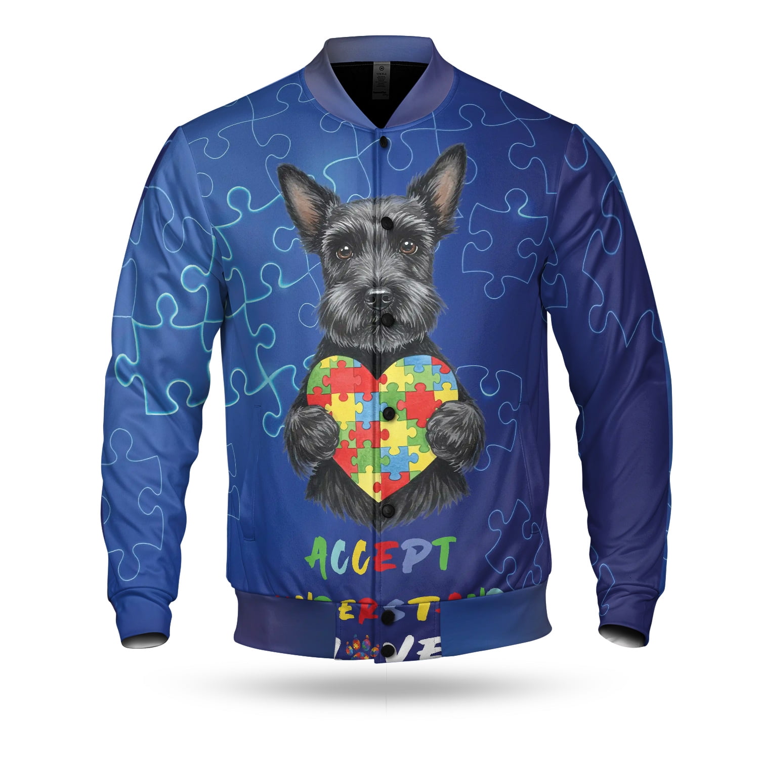 Autism Awareness Scottish Terrier Accept Understand Love All Over Print ...