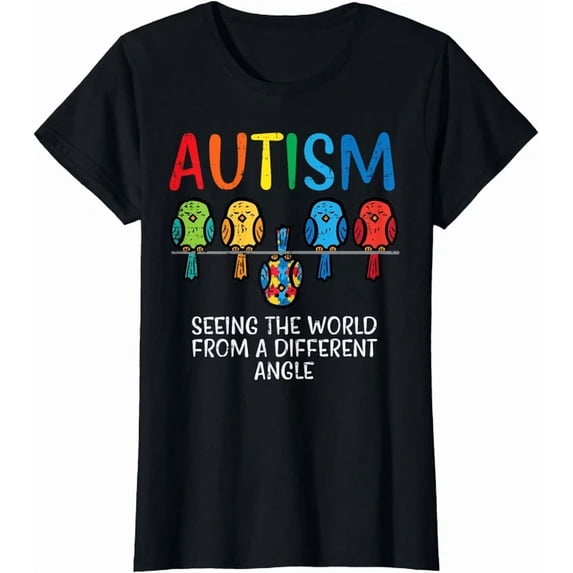 Autism Awareness Seeing World From Different Angle T-Shirt - Walmart.com