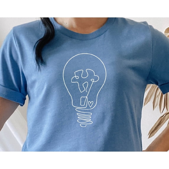 Autism Awareness Shirt Autism Mom Shirt Autism Bulb Shirt Autism Speaks ...