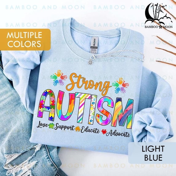 Autism Awareness Shirt Autism Strong Shirt Autism Shirt Autism Support ...