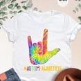 Autism Awareness Shirt Be Kind ASL Love Sign Language Hand Shirt ...