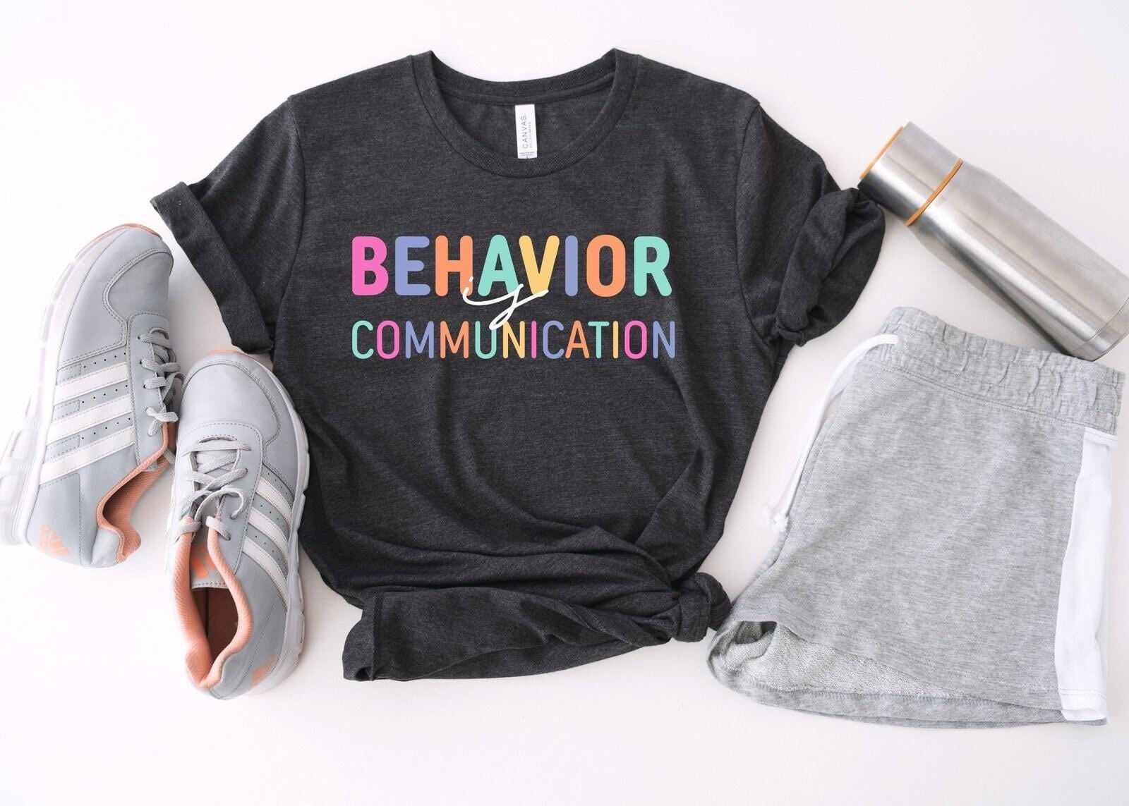 Autism Awareness Shirt, Behavior Is Communication Shirt, Best Special ...