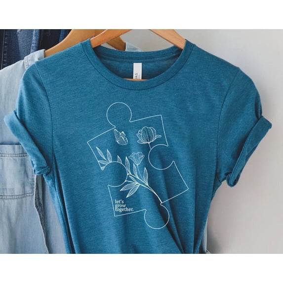 Autism Awareness Shirt Gift for Special Education Teacher ASD and SPD ...