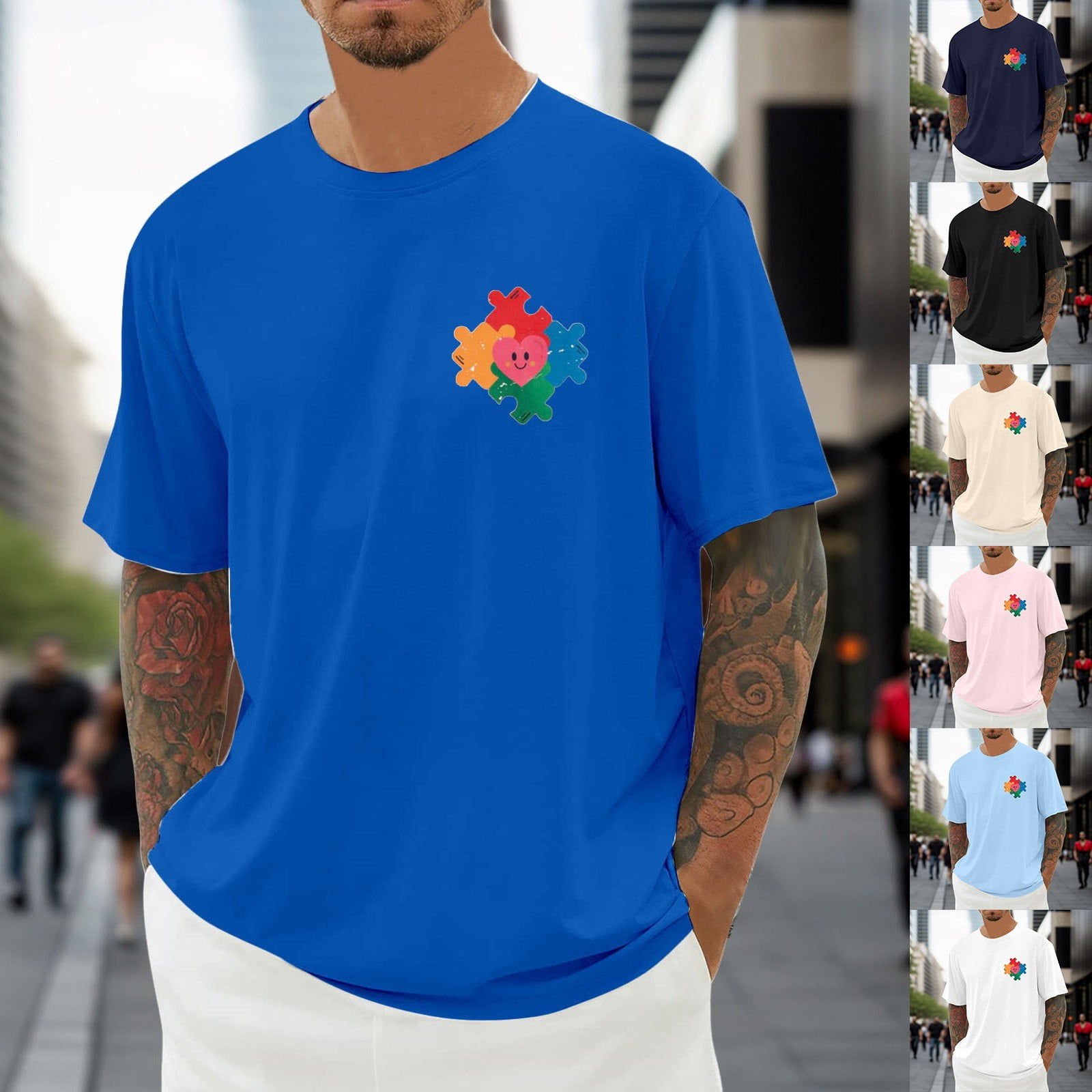 Autism Awareness Shirt Men Women Autism Acceptance Shirts Mental Health ...