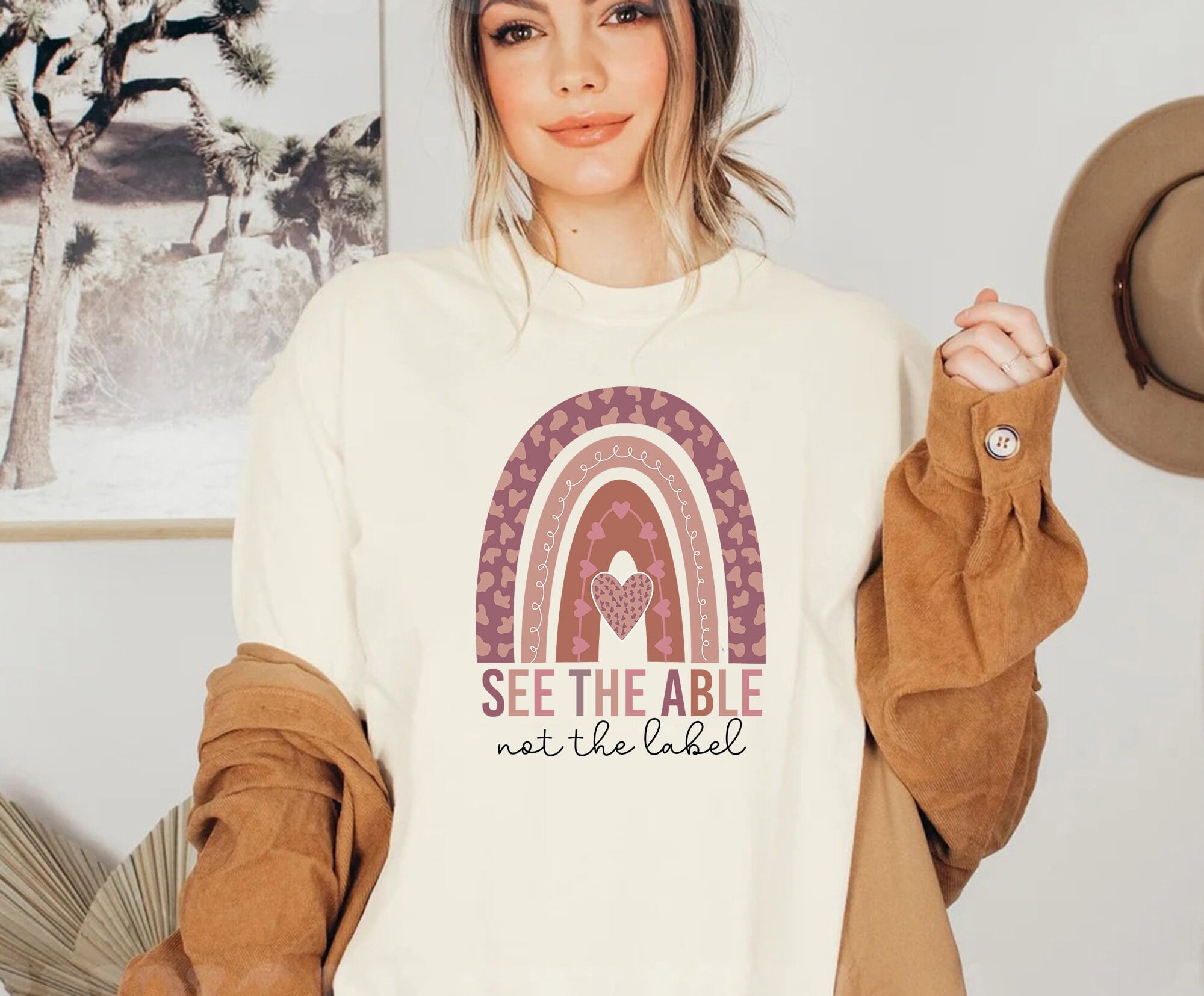 Autism Awareness Shirt, See the Able Not the Label, Autism Teacher T ...