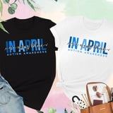 Autism Awareness Shirt We Wear Blue Autism Mom Tee Autism Teacher Gift ...