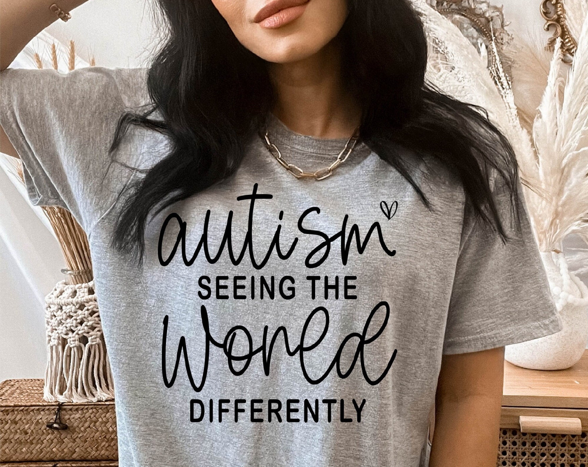 Autism Awareness ShirtSeeing the World DifferentlyAutism Mom ...