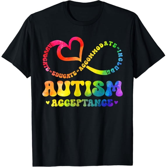 Autism Awareness Shirts Men Women Acceptance Autistic T-Shirt - Walmart.com