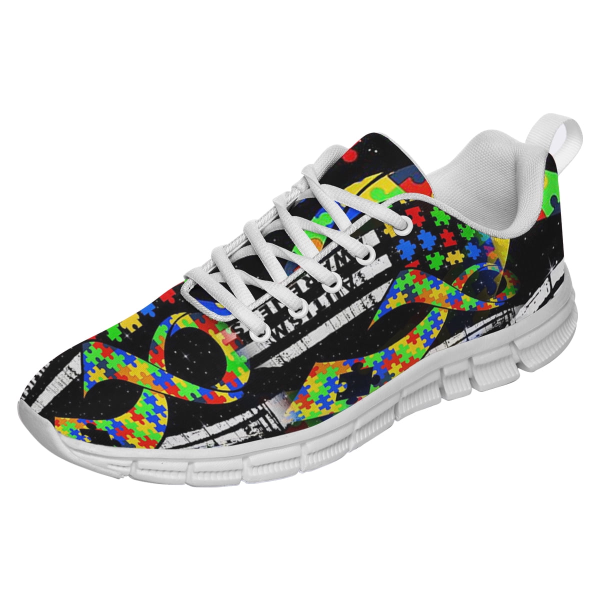 Autism Awareness Shoes for Men Women Running Shoes Lightweight Walking ...