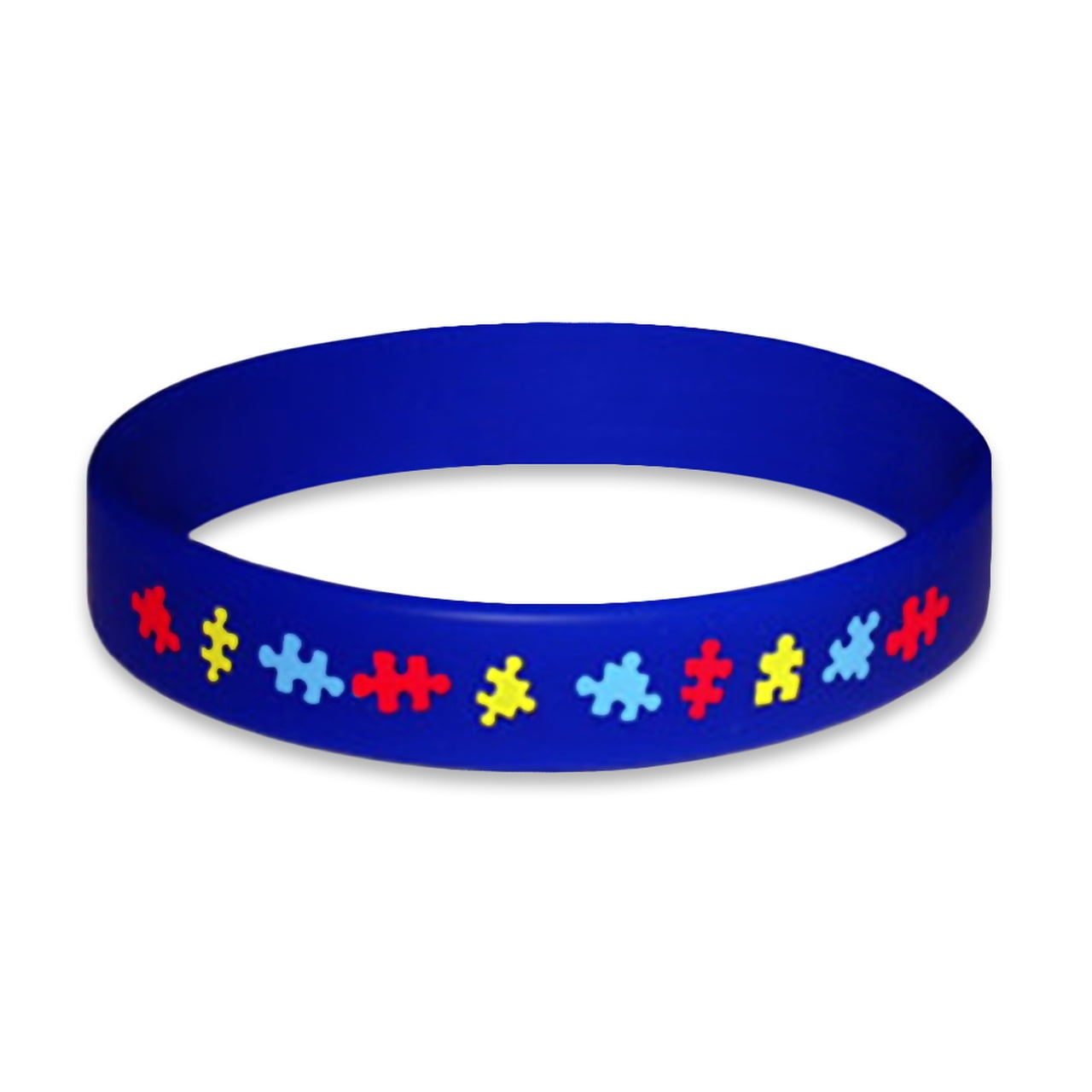 Autism Awareness Silicone Wristband Bracelet - Walmart.com