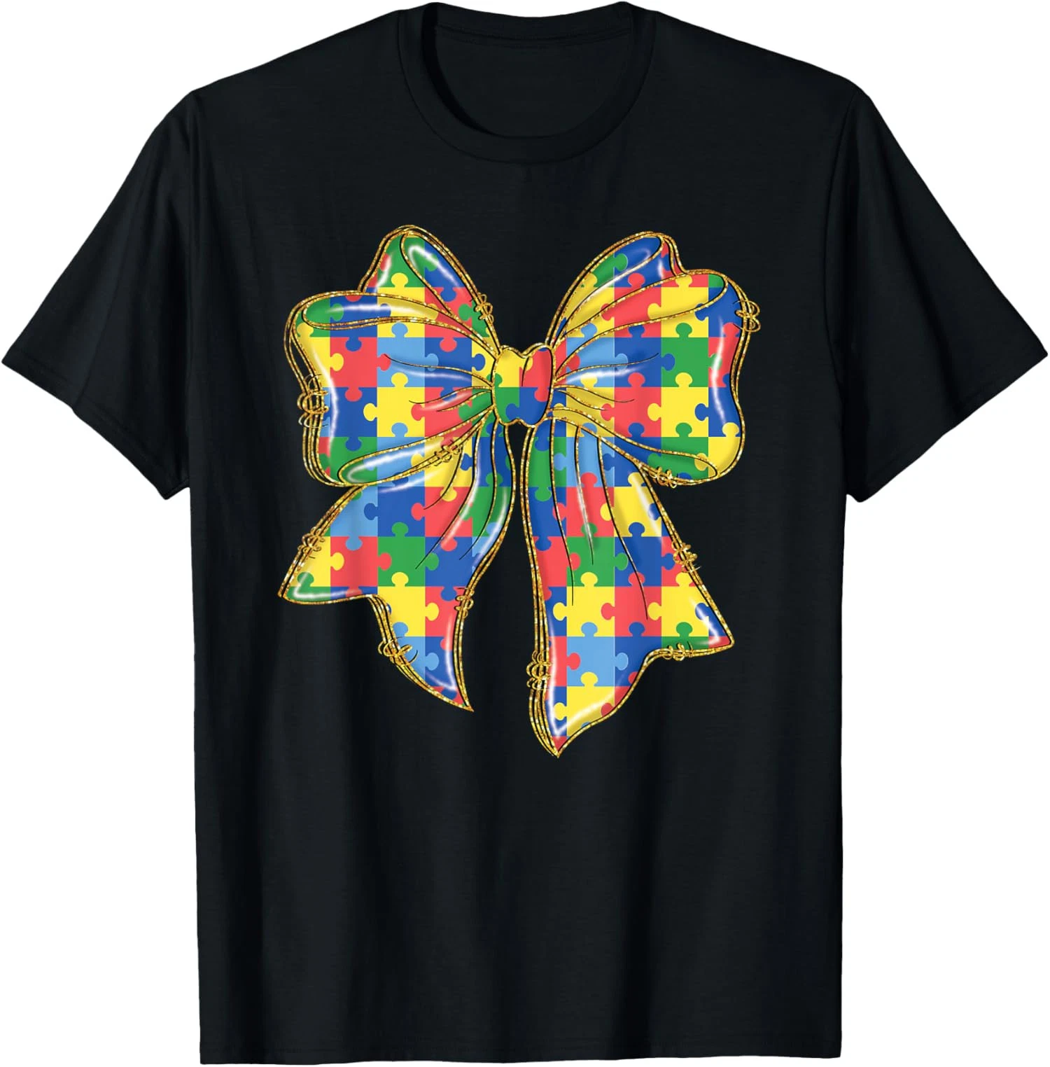 Autism Awareness Squad Support Cute Gift Neurodiversity Graphic Unisex ...