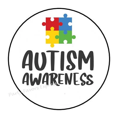 Autism Awareness Stickers Party Favors Phone Decal Water Bottle ...