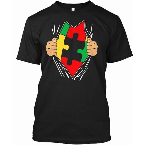 Autism Awareness Support T-Shirt Made in the USA Size S to 5XL ...