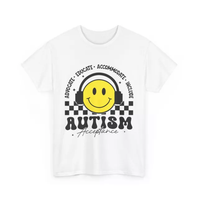 Autism Awareness T-Shirt, Acceptance Special Education Teacher Smile ...