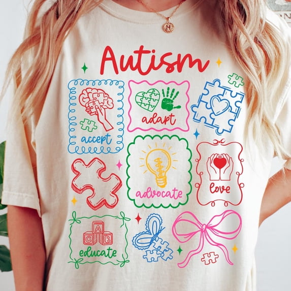 Autism Awareness TShirt Coquette Autism Shirt Autism Special Education ...