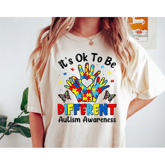 Autism Awareness TShirt In April We Wear Blue Autism Month In April We ...