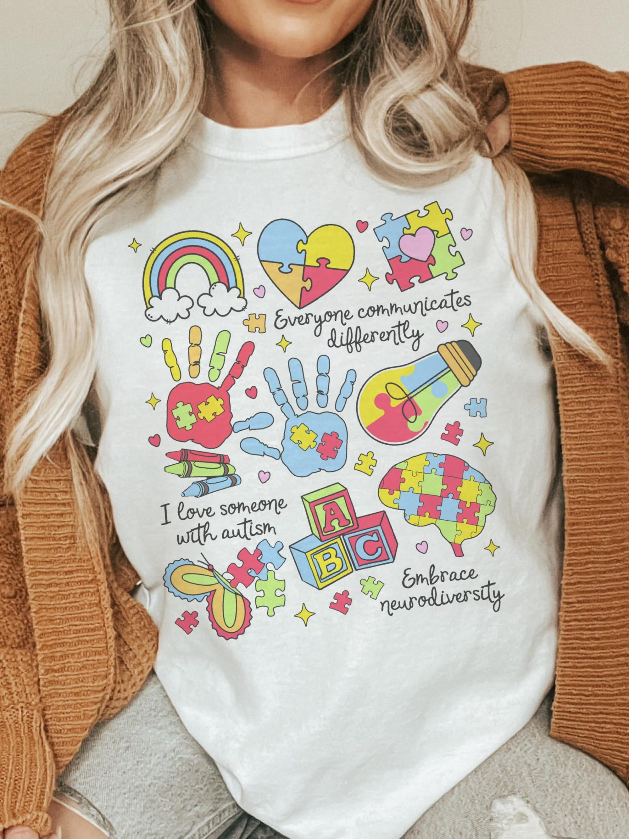 Autism Awareness TShirt Retro Daisy Unisex Tee - Walmart.com