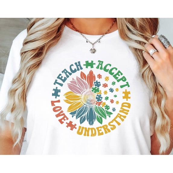 Autism Awareness TShirts In April We Wear Blue Autism Month In April We ...