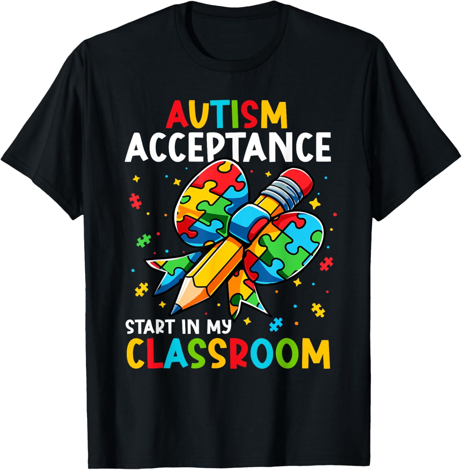 Autism Awareness Teacher Special Education Teacher T-Shirt - Walmart.com