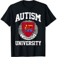 Autism Awareness University Puzzle Pieces Support Autismus T-Shirt Gift ...